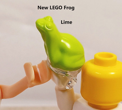 New LEGO Frog LIME GREEN! Unique Bright Free HANDLE Climate Change ...