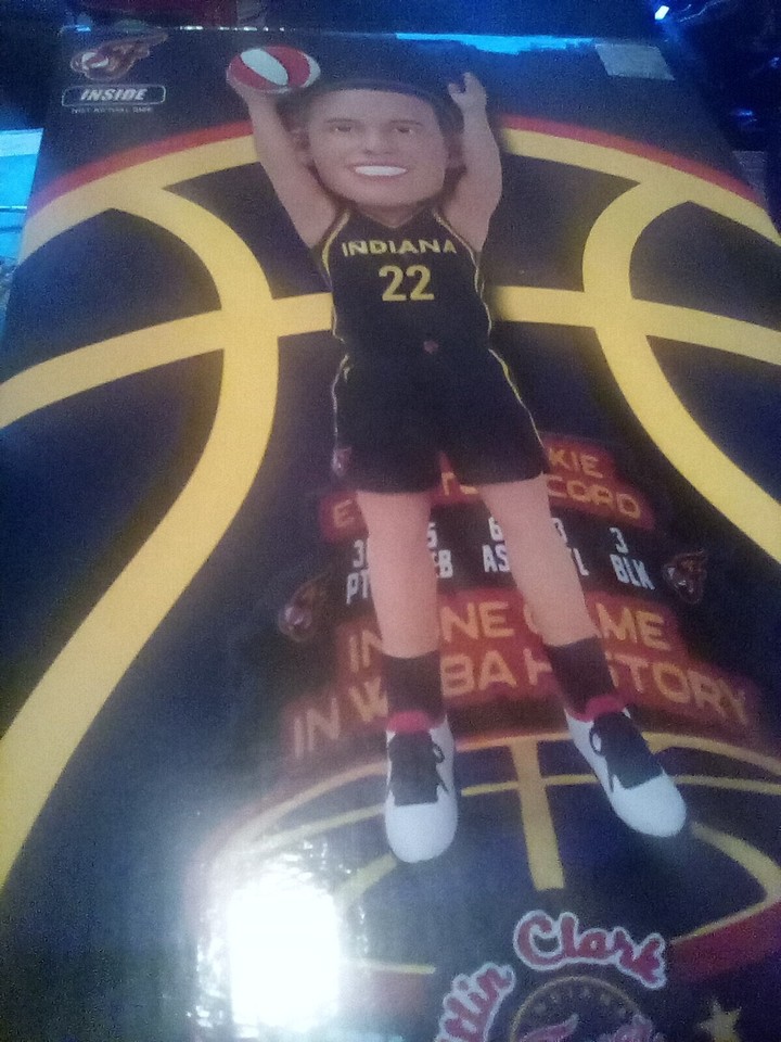 Caitlin Clark Bobble Head Rookie WNBA INDIANA FEVER New In Box | eBay