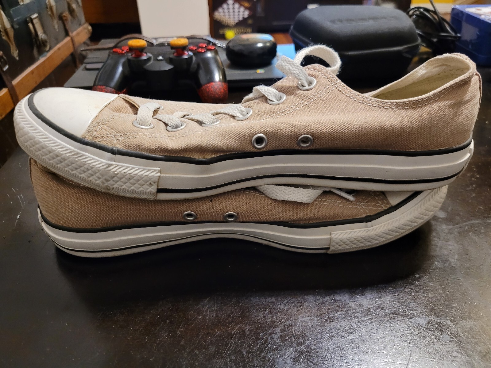 Converse All Star Lace Up Low-Top Casual Sneaker SIZE: 8 Brown | eBay
