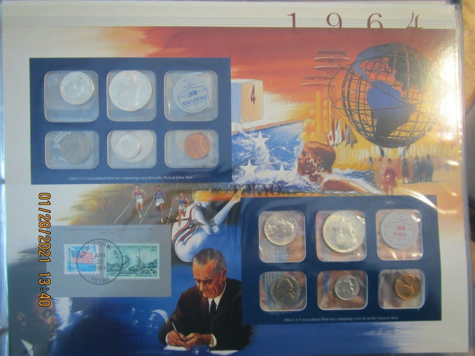 R US Uncirculated Coin Mint Set Collection COMPLETE 1962 - 1988 SUPER ...
