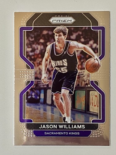 2021-22 Panini Prizm JASON WILLIAMS #266 🚫ERROR / MAJOR MISCUT Kings OC ...