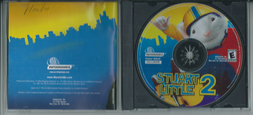 📦 Stuart Little 2 (PC CD-ROM, 2002, Infogrames, Jewel Case w/ Manual ...