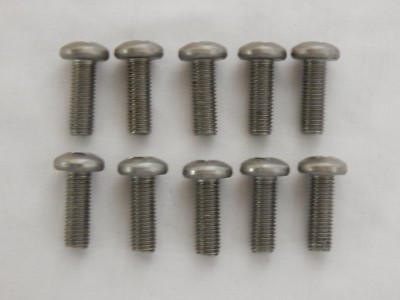 10 x Aircraft Pan Cross Head Machine Screws, 1/4" UNF, P/No. MS51958-81 ...
