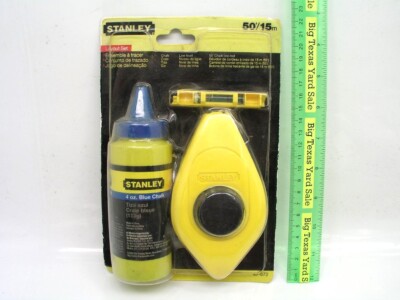 Stanley 50' Chalk Line Set 47-672 | eBay