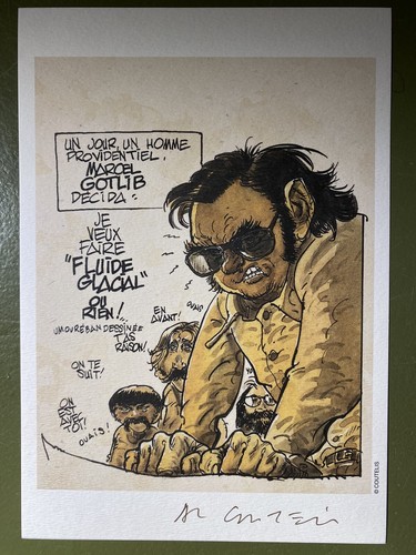 Ex Libris Hommage Gotlib Numéroté HC 36/50 ex Signé Al Coutelis | eBay