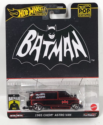 Hot Wheels Premium Car Culture Batman 1985 Chevy Astro Van | eBay