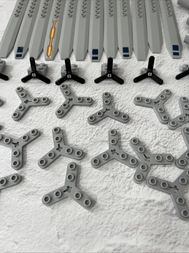 LEGO LOT LIGHT BLUISH GRAY 38 PCS JET PROPELLER ENGINES VARIETY ...