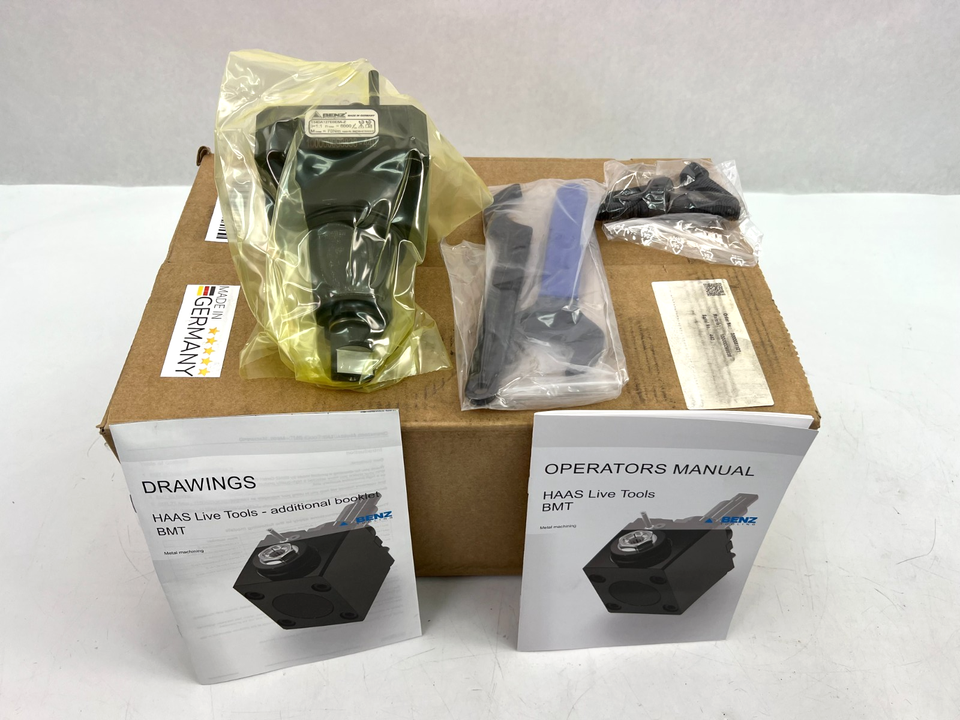 NEW BENZ Haas 114DA127E0E6A-Z BMT65 Straight Axial Live Tool Tooling ...
