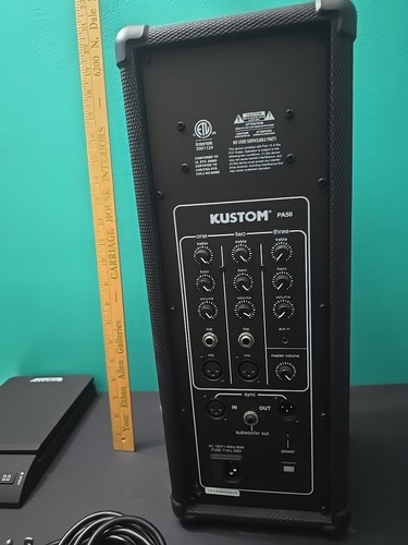 Kustom PA50 Powered PA Speaker | eBay