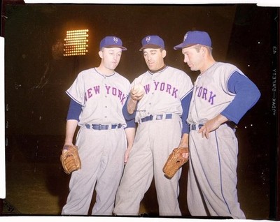 Windy McCall Don Liddle & Sal Maglie-color 8x10 Colorized Print-FREE ...