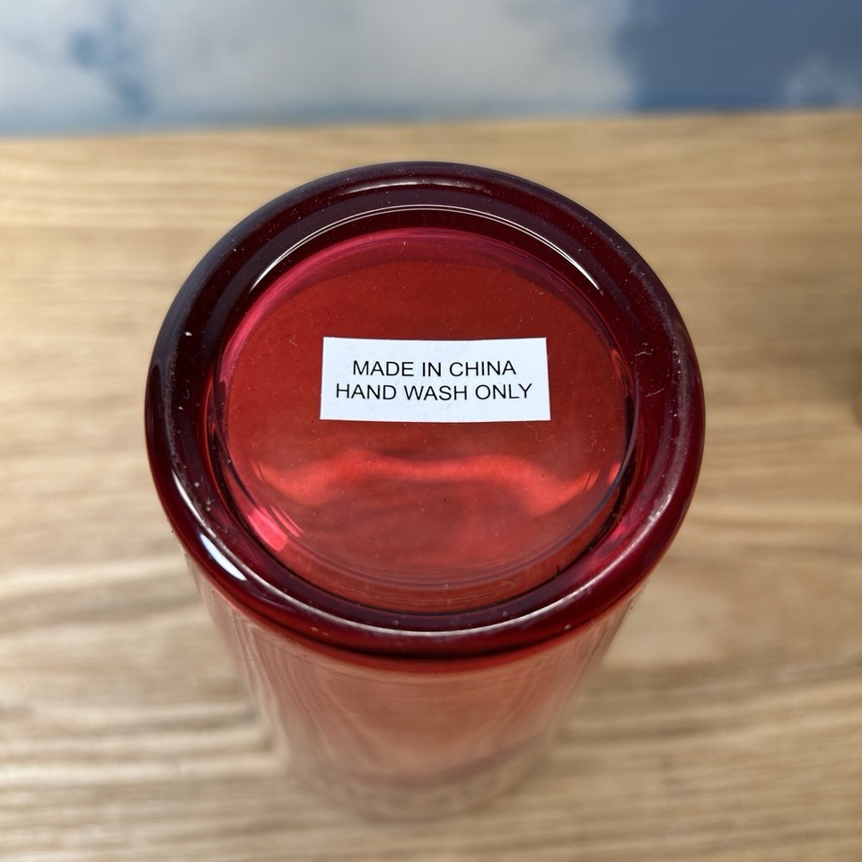 Jameson Red Wings Pint Glass 16 oz. Red Ombre With Proud Partner ...