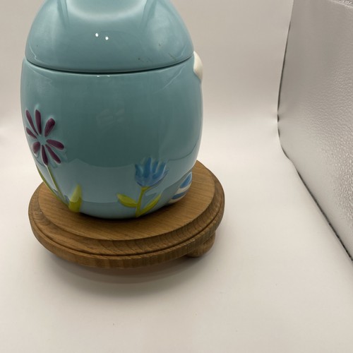 Target 2011 Easter Bunny Blue Jelly Bean Jar/Candy Dish | eBay