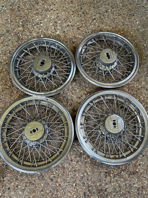 Chevrolet, Buick, GM, 14" OEM Wire Spoke Hubcaps | eBay