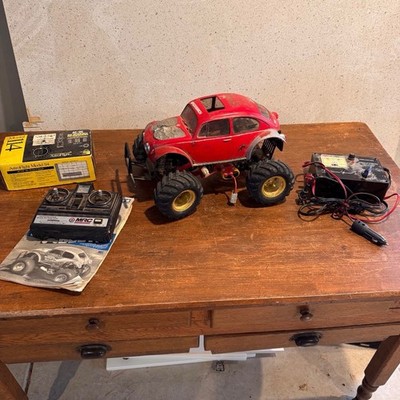 VINTAGE ORIGINAL 1980`s TAMIYA MONSTER BEETLE 58060 (1986) With ...