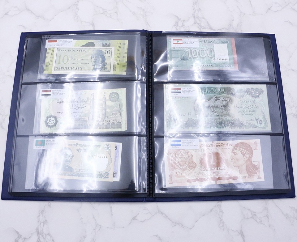 Lot 100 Pcs Different Paper Money 50 Countries World Banknotes UNC Have ...
