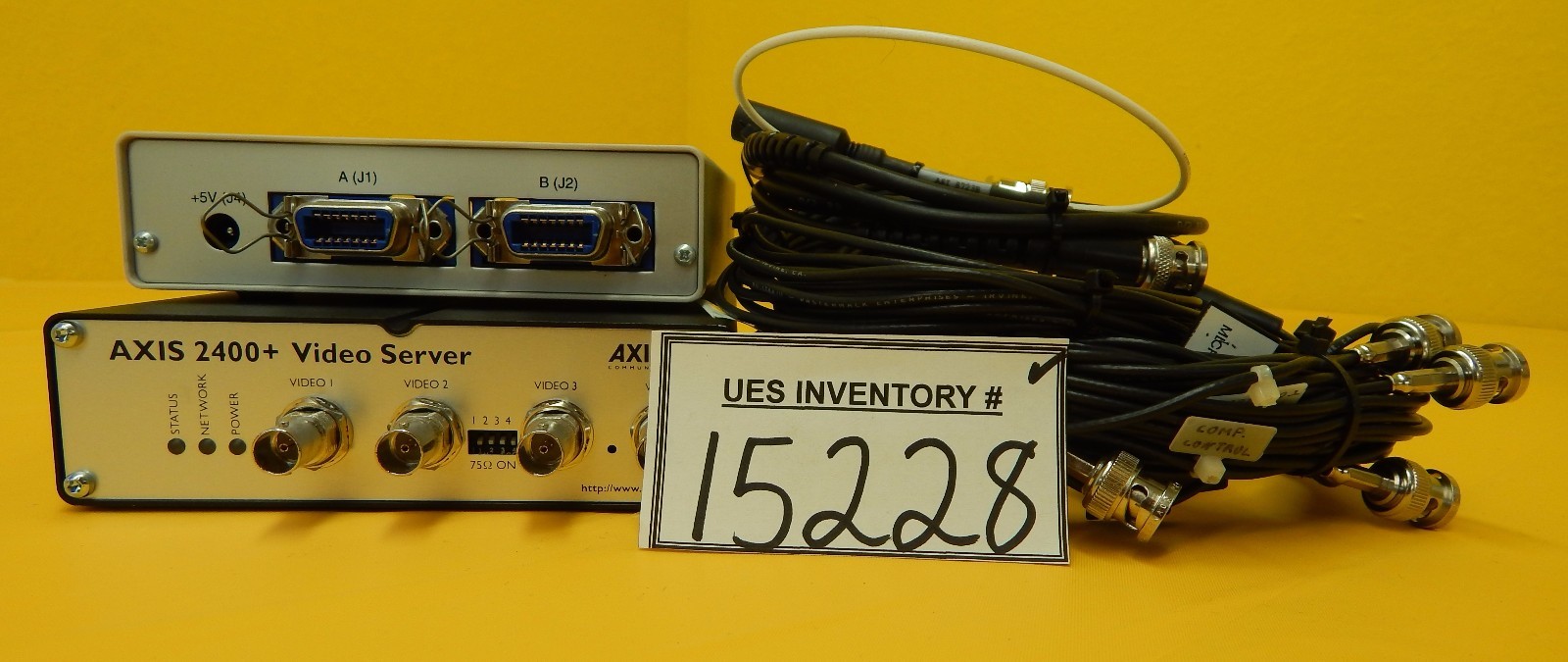 JEOL JUS-MSI Microscope Camera Distribution Server Set AXIS 2400+ JEM ...