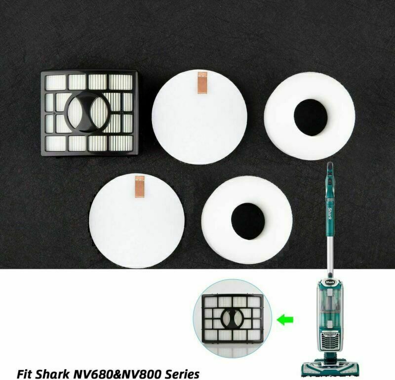 Hepa Filters For SHARK AZ910UK NZ801UK AZ910UKT NZ801UKT Upright Vacuum ...