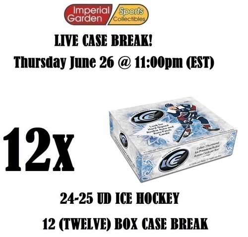 2024-25 ICE HOCKEY 12 BOX CASE BREAK #5267 - Detroit Red Wings | eBay
