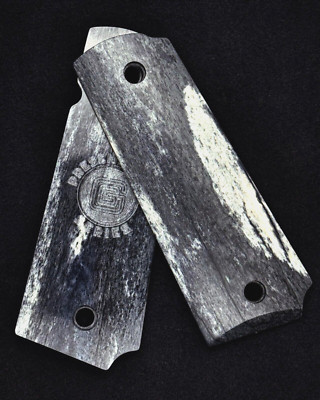 1911 GRIPS GIRAFFE BONE - GUNFIGHTER GRIPS- COLT SAA-RUGER-REVOLVER ...