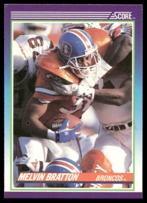 1990 Score #133 Melvin Bratton RC | eBay