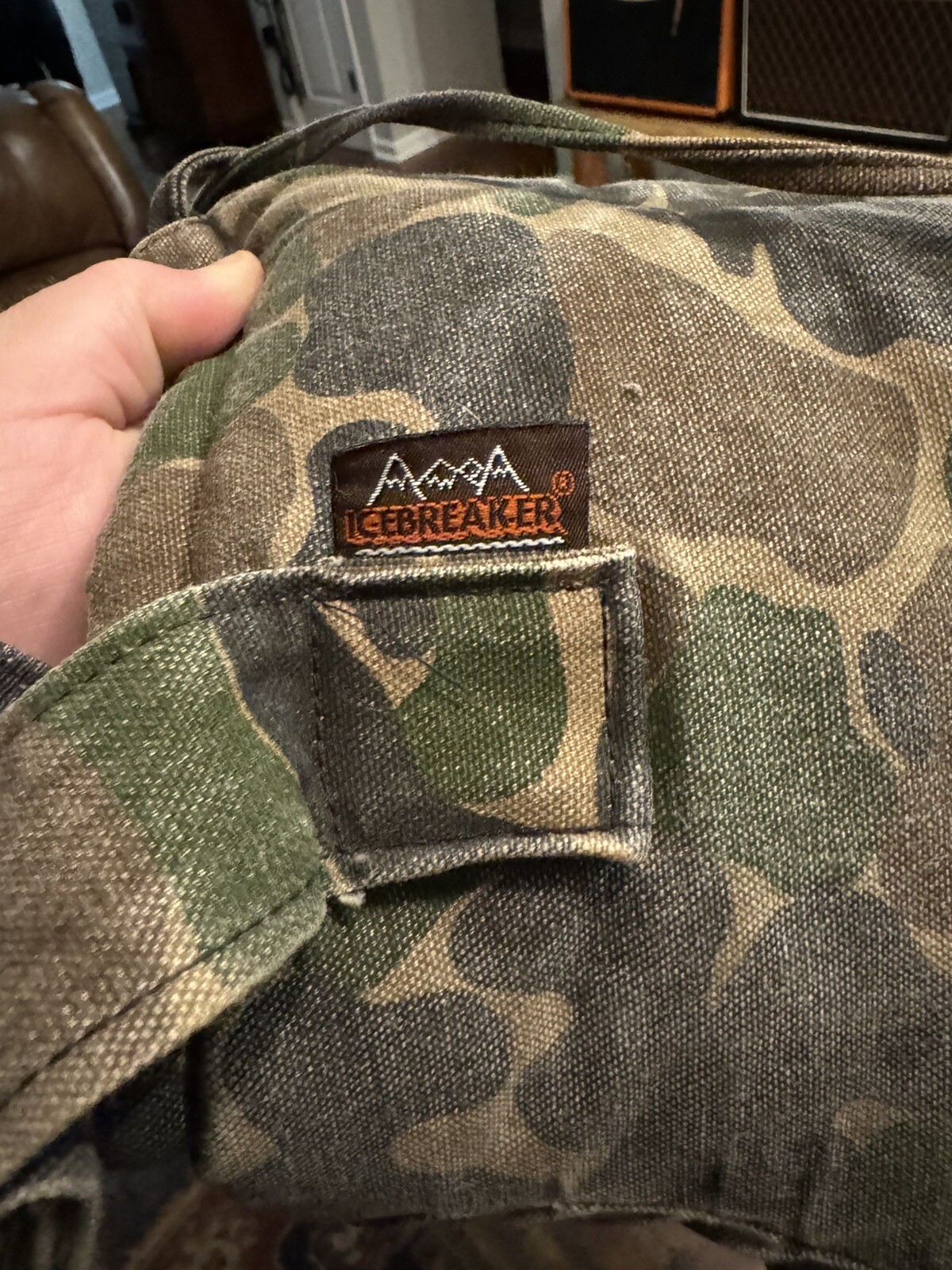 Vintage ICEBREAKER ORIGINAL Realtree CAMO INSULATED BOOT COVERS BLANKET ...