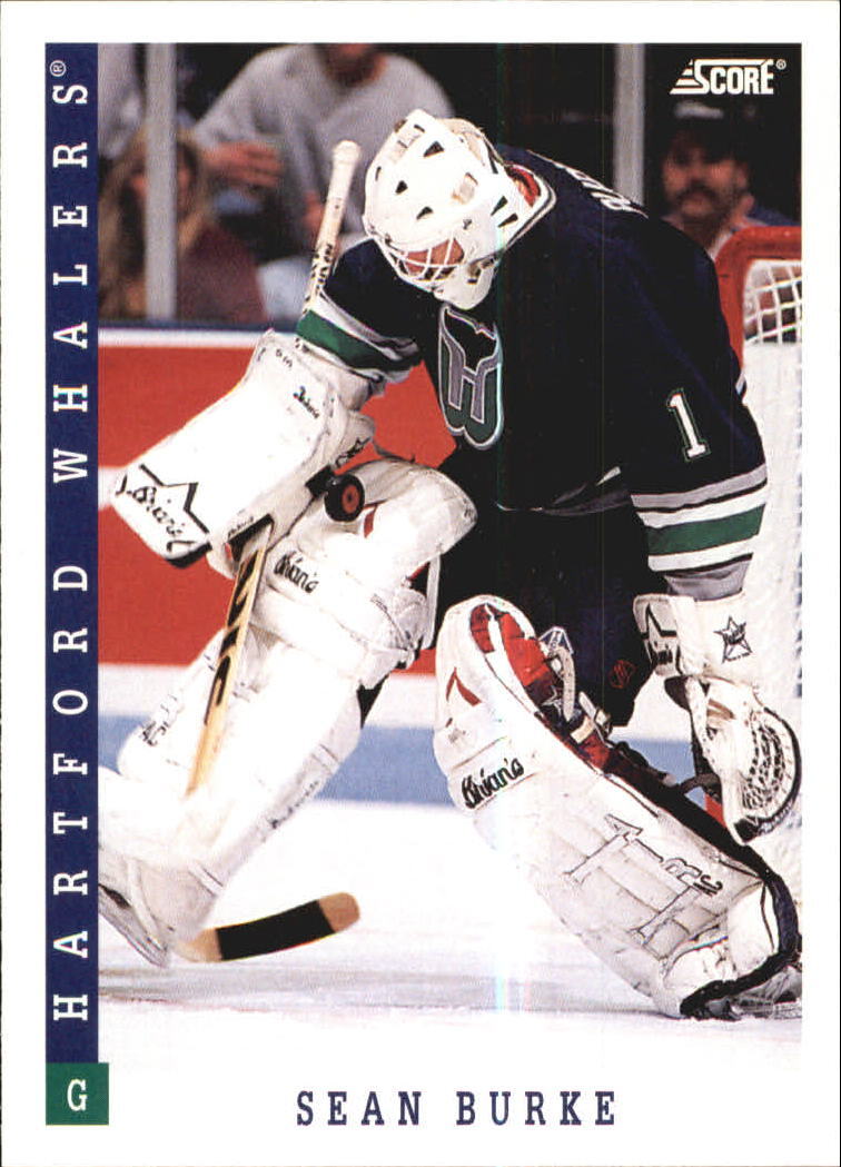 1993-94 Score Whalers Hockey Card #126 Sean Burke | eBay