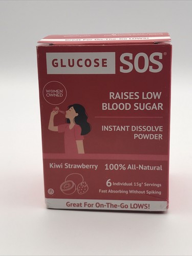 Glucose SOS,Instant Dissolve Powder Raises Low Blood Sugar, 6-15g ...
