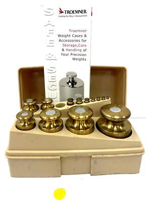 TROEMNER 102898 CLASS 7 WEIGHT SET | eBay