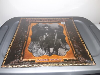 1990 SEALED HANK WILLIAMS JR LONE WOLF VINYL RECORD WARNER BROTHERS ...