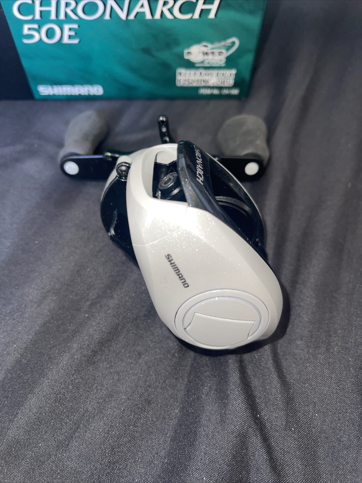 Shimano Chronarch 50E CH-50E White RH 6.4:1 | eBay