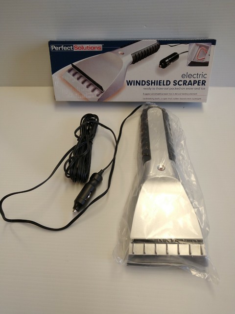 Electric Windshield Scraper With Telescoping Handle by Solutions 12v ...