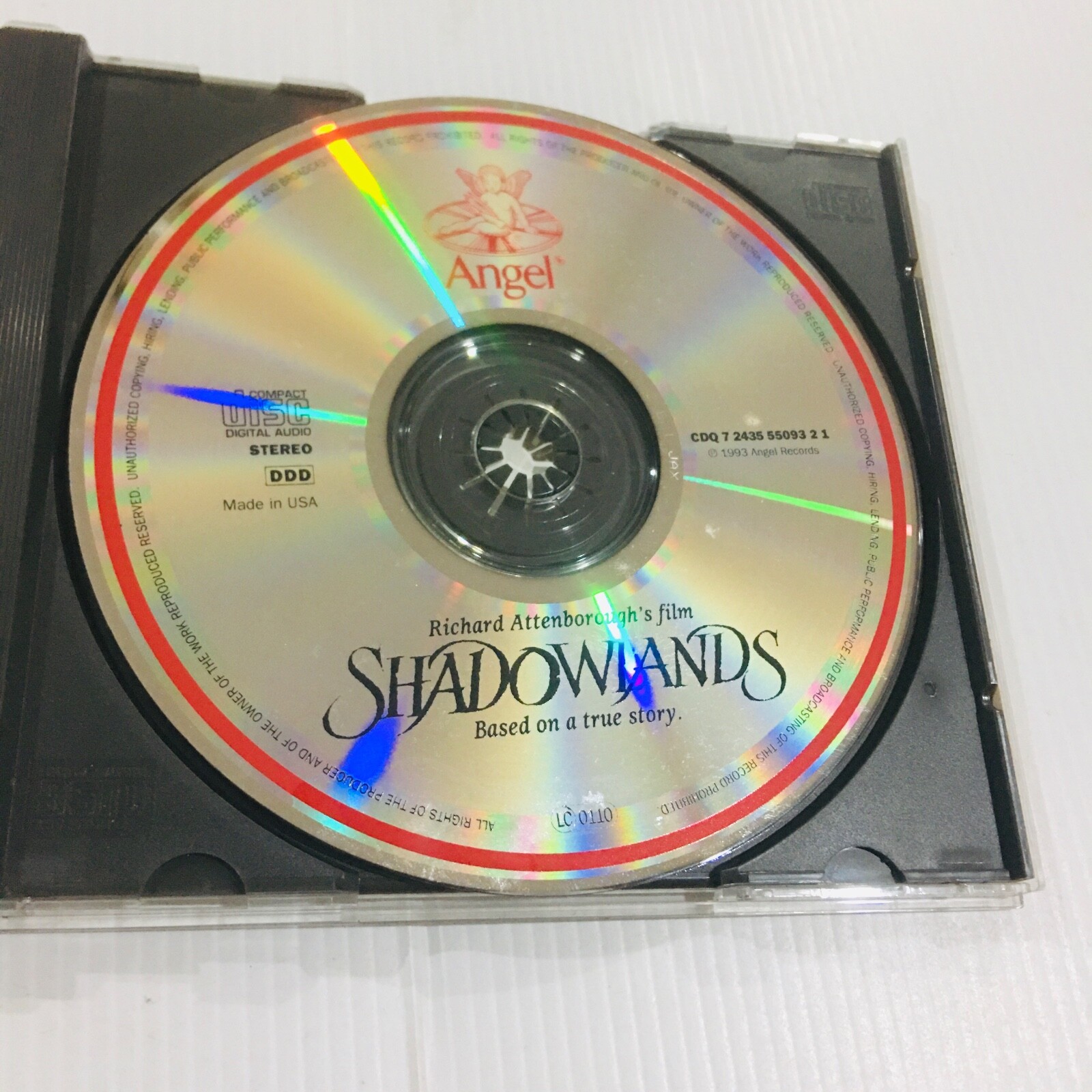 Shadowlands by George Fenton (CD, 1994) Original Film Soundtrack 724355509321 | eBay
