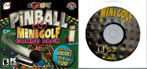 Pinball & Mini Golf Combo Pack & Minigolf Master Pc Brand New XP Fun ...