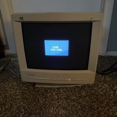Viewsonic A70 17” SVGA CRT Computer Monitor VCDTS21543-3R 1280x1024 | eBay