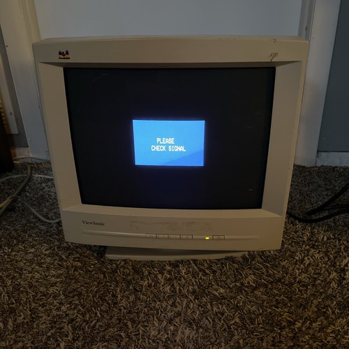 Viewsonic A70 17” SVGA CRT Computer Monitor VCDTS21543-3R 1280x1024 | eBay