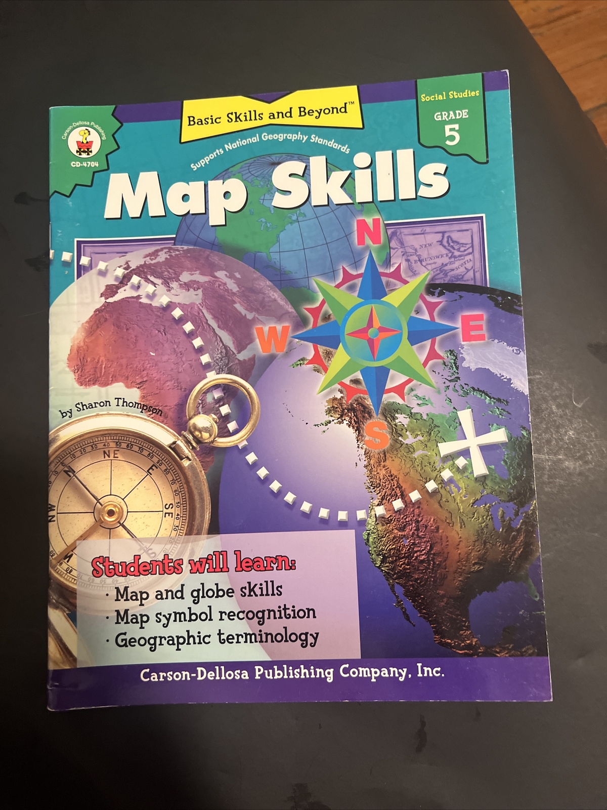 Basic Skills and Beyond Ser.: Map Skills : Grade 5 by Sharon Thompson ...