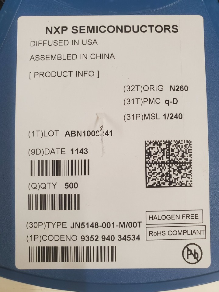 JN5148 NXP Zigbee Modules Partial Reel | eBay