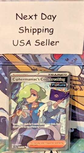 Ciphermaniac's Codebreaking 198/162 Temporal Forces UR Full Art Pokemon Card | eBay