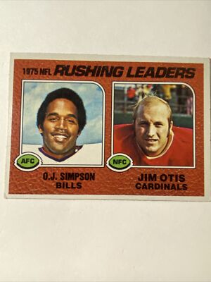 1976 Topps - #203 Jim Otis, O.J. Simpson | eBay