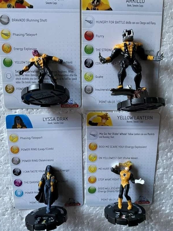 Yellow Lantern Batman Heroclix