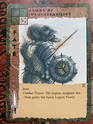Blood Wars CCG 1995 / Armor Of Invulnerability | eBay