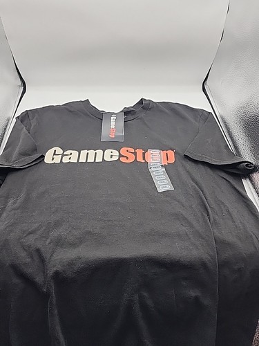 GameStop Logo Black T-Shirt BNWT Small Wall Street Bets. To The Moon ...