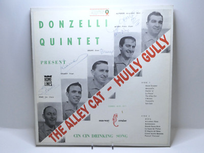 Donzelli Quintet, The Alley Cat - Hully Gully, DRC-3765, AUTOGRAPHED ...