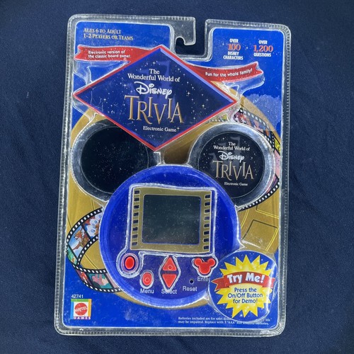 The Wonderful World of Disney Trivia Electronic Game - Unopened | eBay