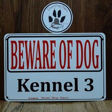 Livestock Guardian Dog Do Not Disturb 2 Two LGD Signs for sale online ...