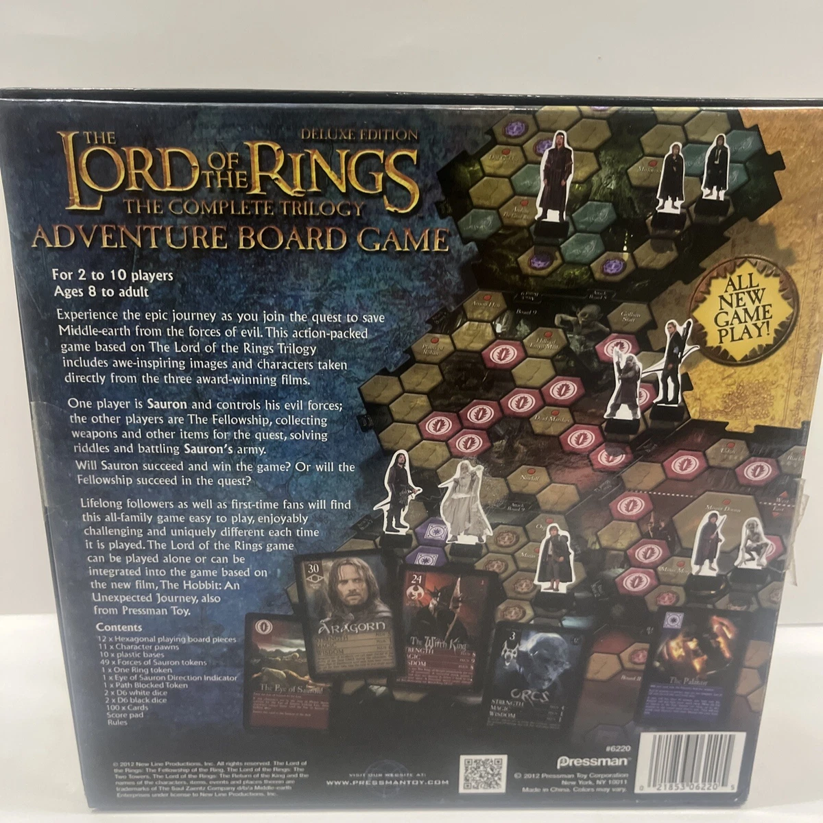 Lord Of The Rings Adventure Board Game