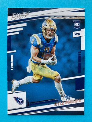 Kyle Philips 2022 Panini Prestige RC Rookie card #379 Tennessee Titans ...