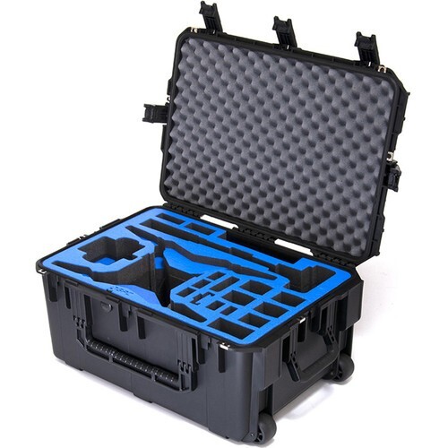 Go Professional Cases Hard-Shell Wheeled Case for DJI Phantom 4 RTK and ...