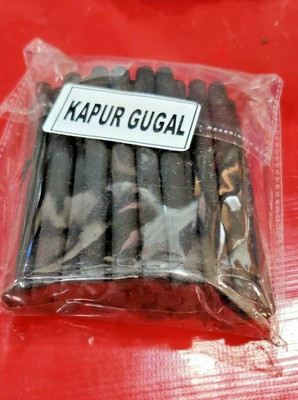 Indian KAPUR GUGUL GUGAL GUGGUL DHOOP INCENSE STICK 100gm meditation ...