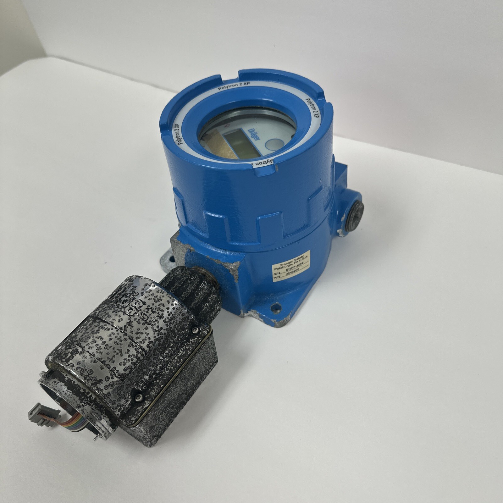 DRAGER POLYTRON 2 XP TOXIC GAS DETECTOR 4543070 W/ 6809630 O2 SENSOR | eBay